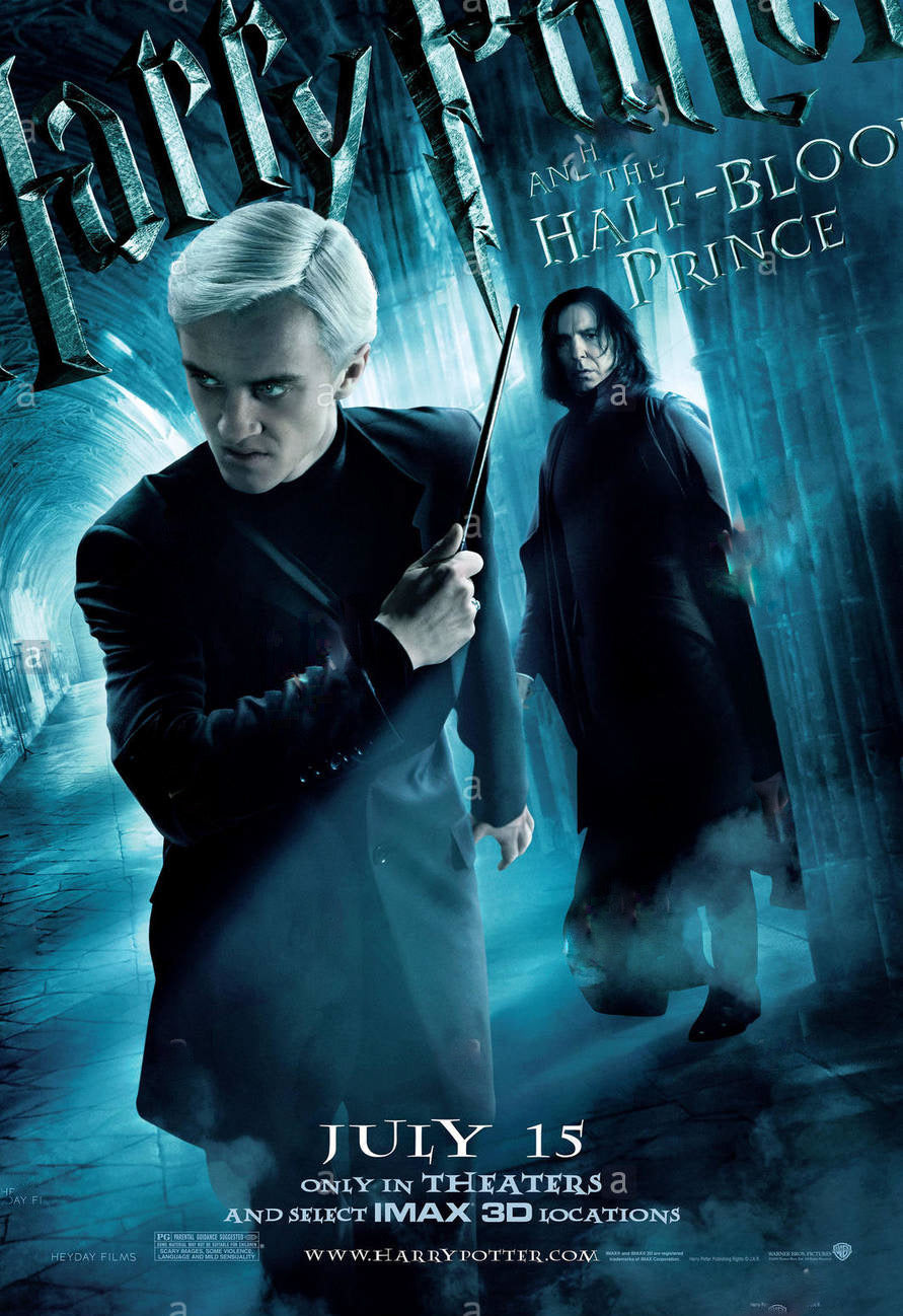 Harry Potter Half Blood Prince Movie Poster Harry Potter And The