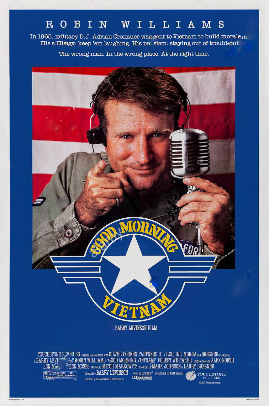 Good Morning Vietnam Poster Good Morning Vietnam, Original Soundtrack